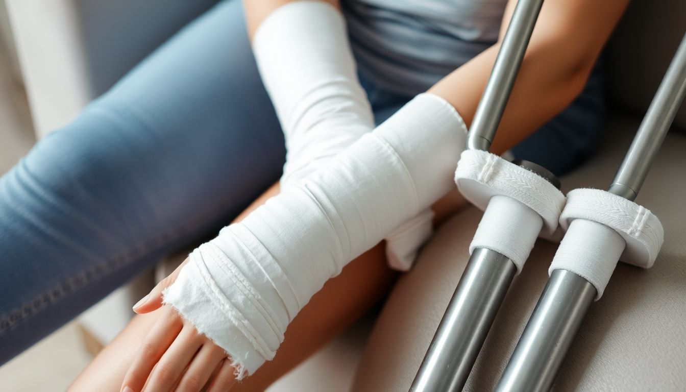 Gipsverband: Alles zur Behandlung und Pflege bei Knochenbrüchen